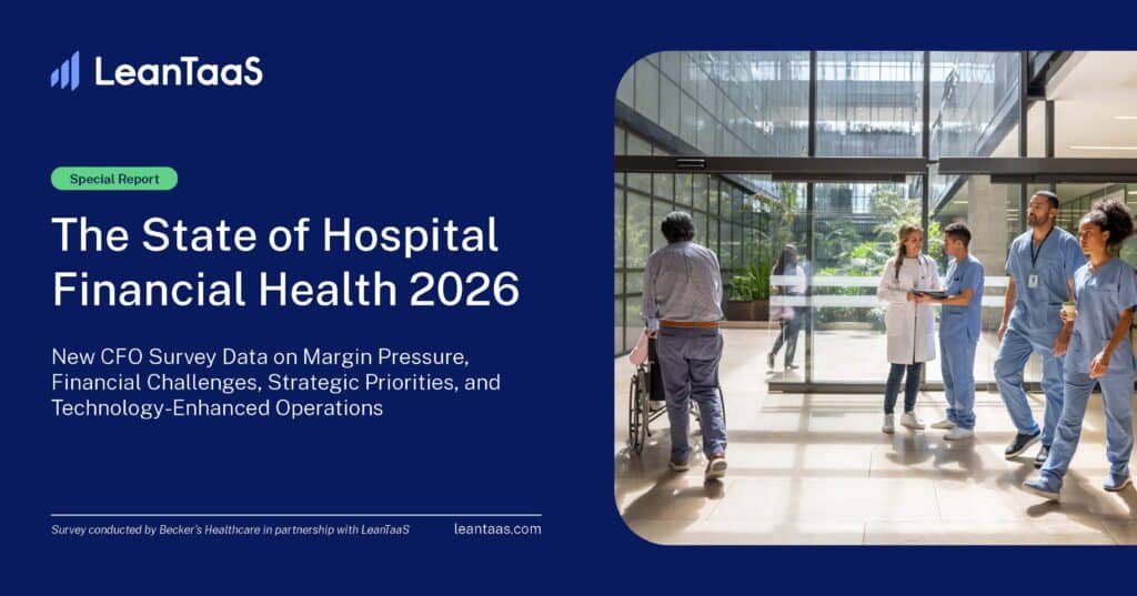 The State of Hospital Financial Health 2026 - Press Release